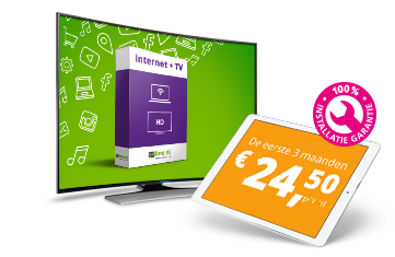Internet en TV, met Interactieve TV. | Online.nl